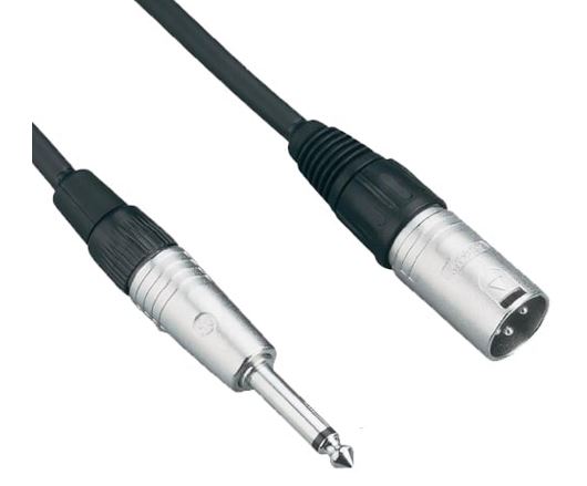 CONNEX UNBALANCED XLR MALE TO JACK MALE CABLE 8M - Courts Fiji