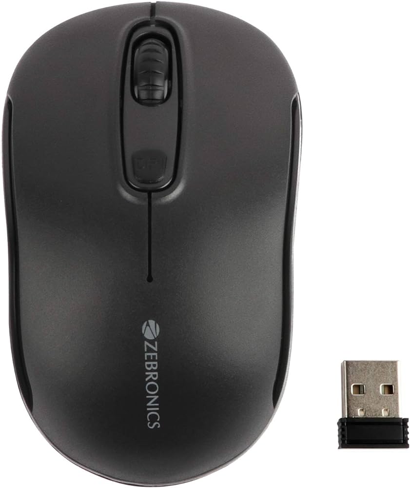 ZEBRONICS 2.4GHZ WIRELESS OPTICAL MOUSE - Courts Fiji