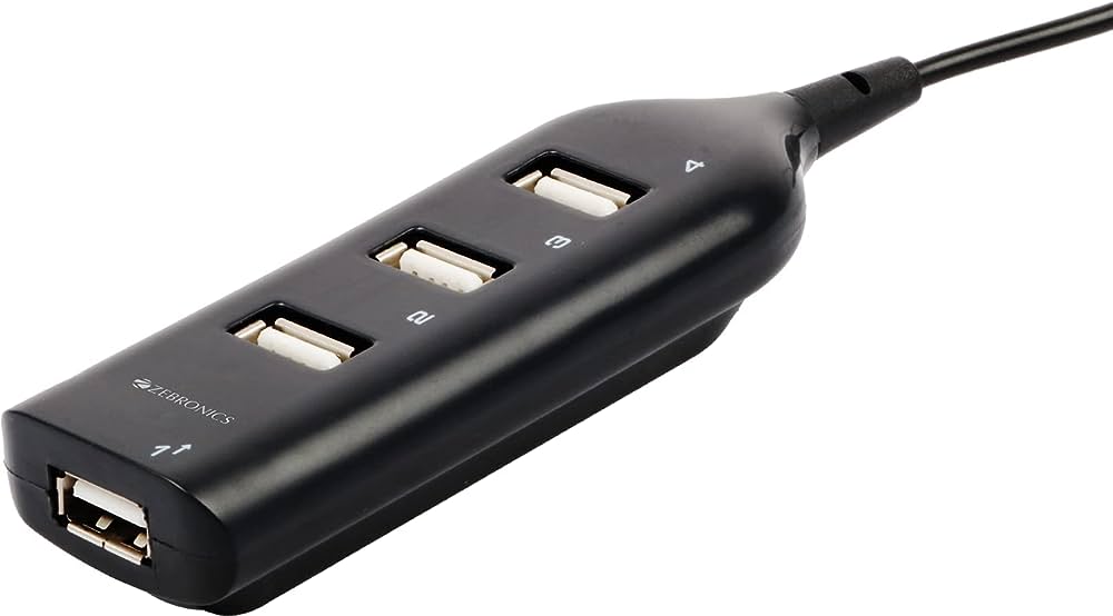 ZEBRONICS 4 PORT USB HUB - Courts Fiji