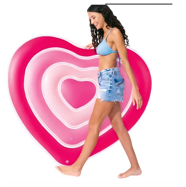 INTEX INFLATABLE SWEETHEART FLOAT SWIMMING WATER POOL FLOATING MAT ...