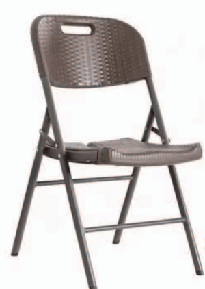 PLASTIC RATTAN FOLDING CHAIR - Courts Fiji