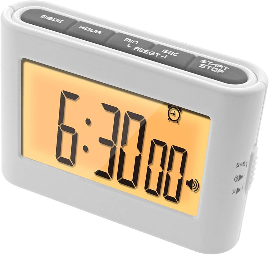 LARGE MULTI FUNCTION ALARM CLOCK - Courts Fiji