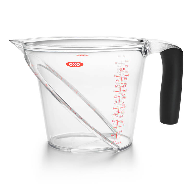 OXO ANGLED MEASURING CUP - 4 CUP- 1L - Courts Fiji