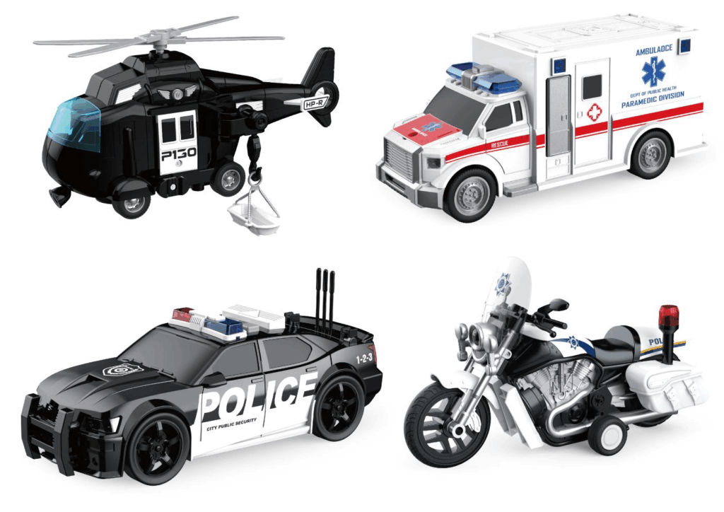 DANNY HOME KIDS TOY INERTIAL POLICE SET - 45 X 20 X 25.5CM - Courts Fiji